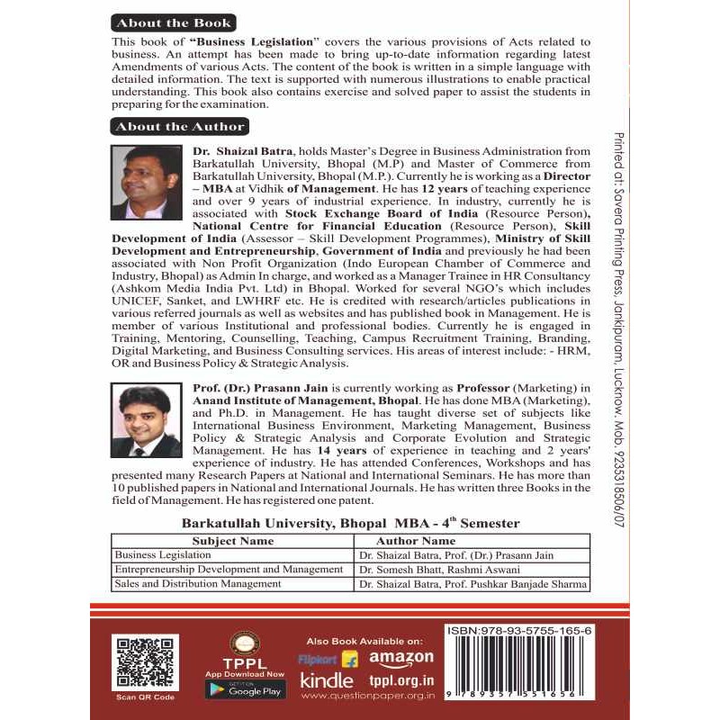 Business Legislation MBA Fourth semester Fourth sem 4rth semester 4rth sem