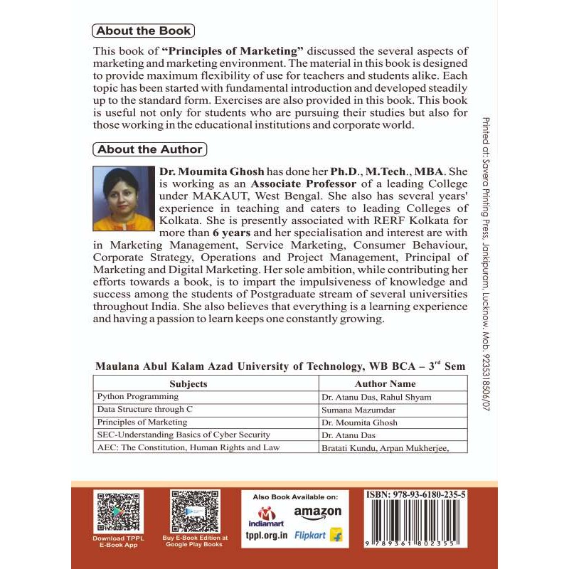 PRINCIPLES OF MARKETING MAKAUT BCA THIRD SEM