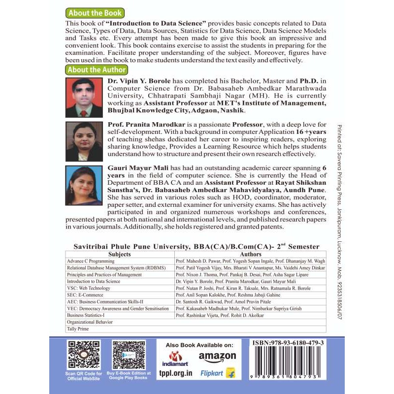 INTRODUCTION TO DATA SCIENCE