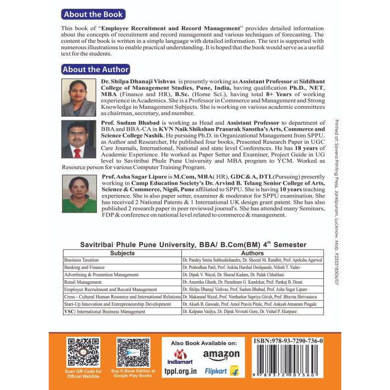 Employee Recruitment and Record Management (Major)