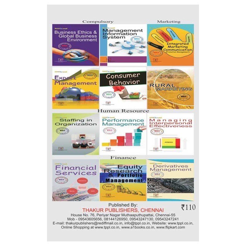 Financial Services Book for MBA 3rd Semester Bharathiar University